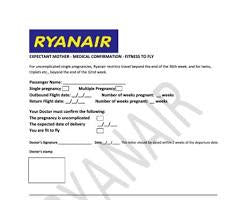 Fit-to-Fly Letter (Pregnancy) – Home2Lab